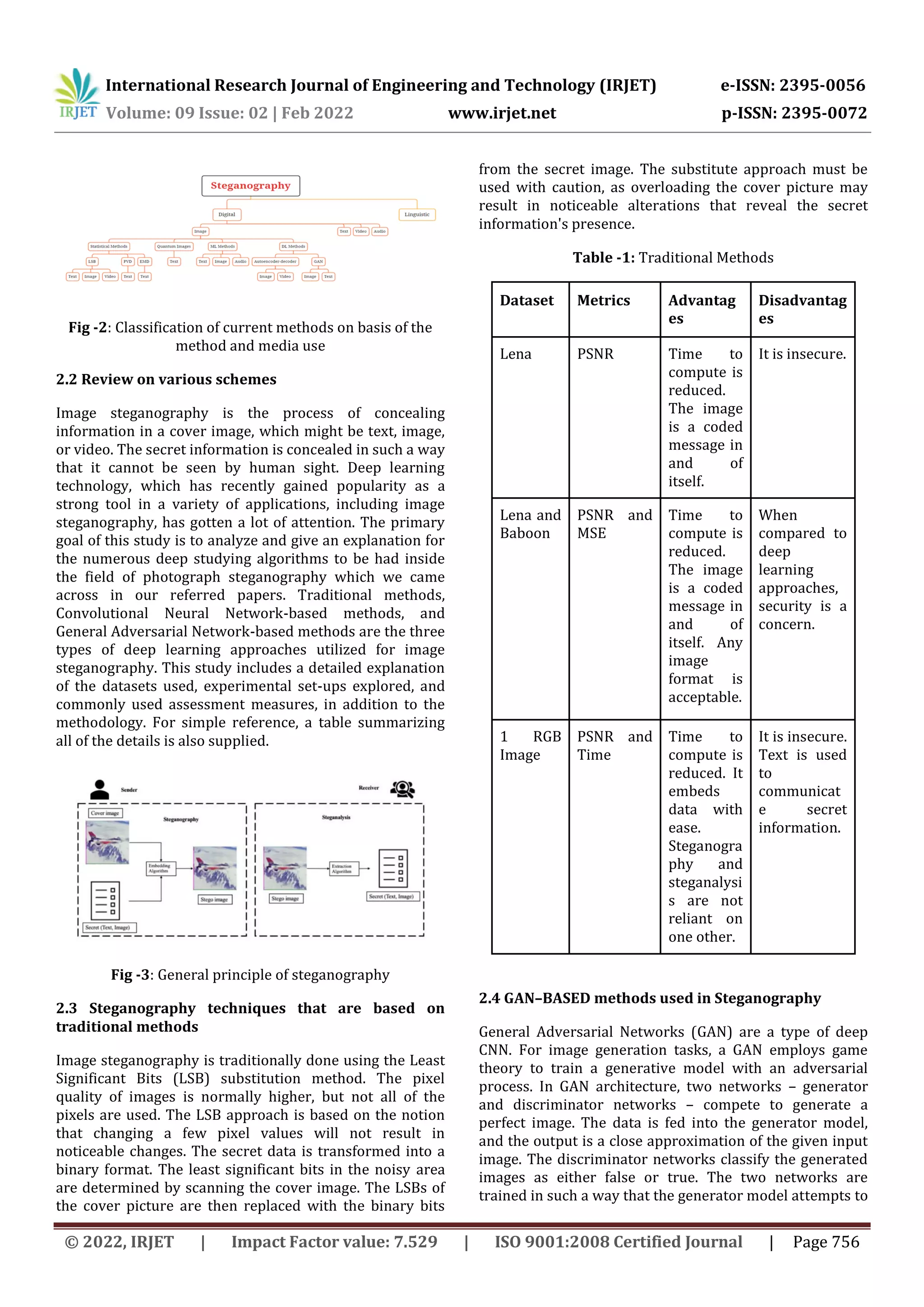 IMAGE STEGANOGRAPHY USING CNN | PDF
