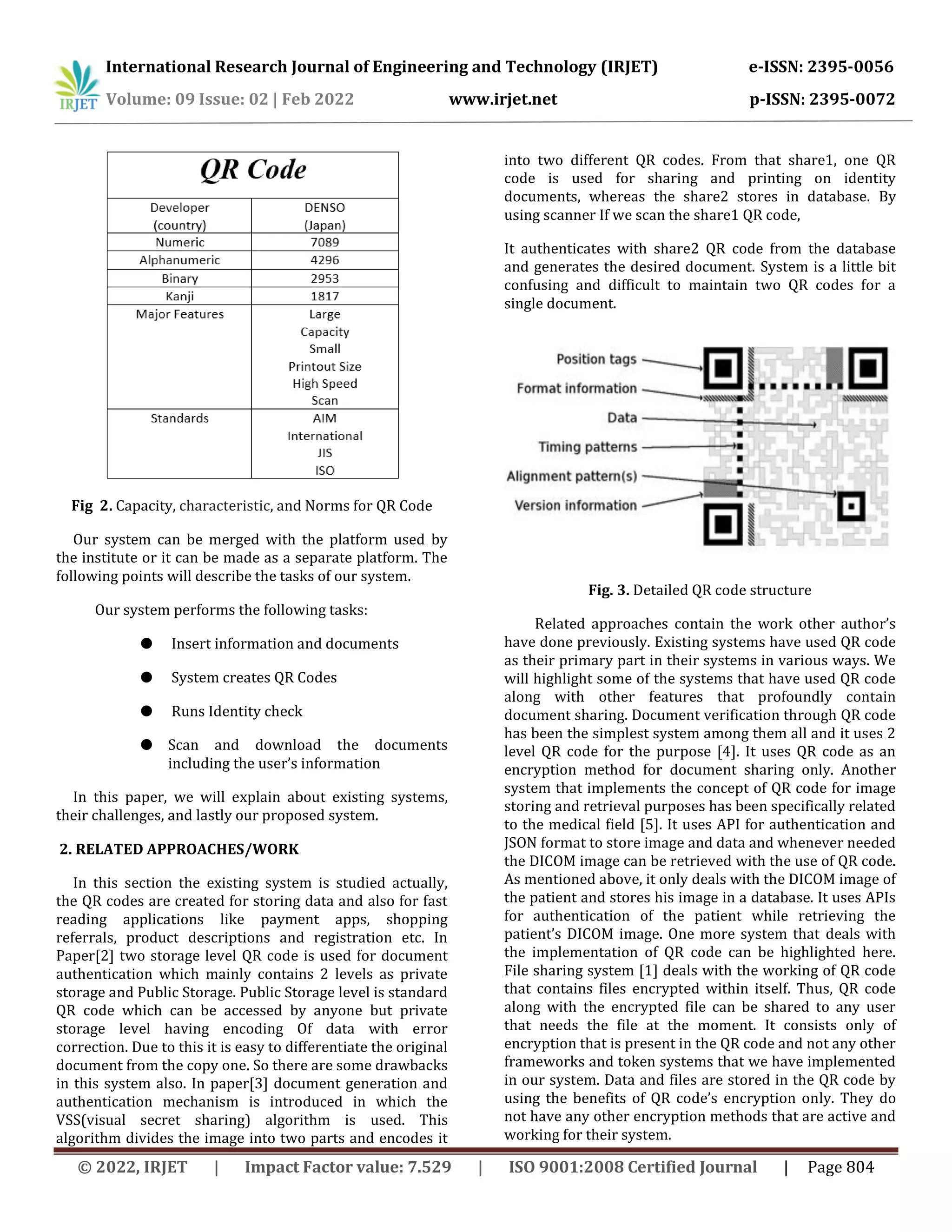 Qr Code Document Authentication And Retrieval Pdf Desktop