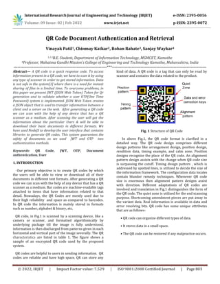 QR Code Document Authentication and Retrieval | PDF | Desktop Publishing | Computer Software and ...