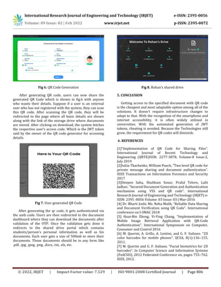 QR Code Document Authentication and Retrieval | PDF | Desktop Publishing | Computer Software and ...