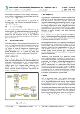 Optical Character Recognition based KYC System | PDF