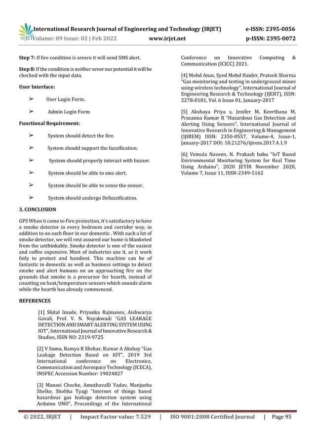 Iot Smoke Detection System Using Arduino Pdf