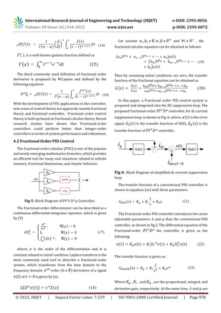 PSO Fractional-Order PID Controller Design for DC Component Suppression of Grid-Connected ...