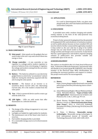 SMART SOLAR BENCH | PDF