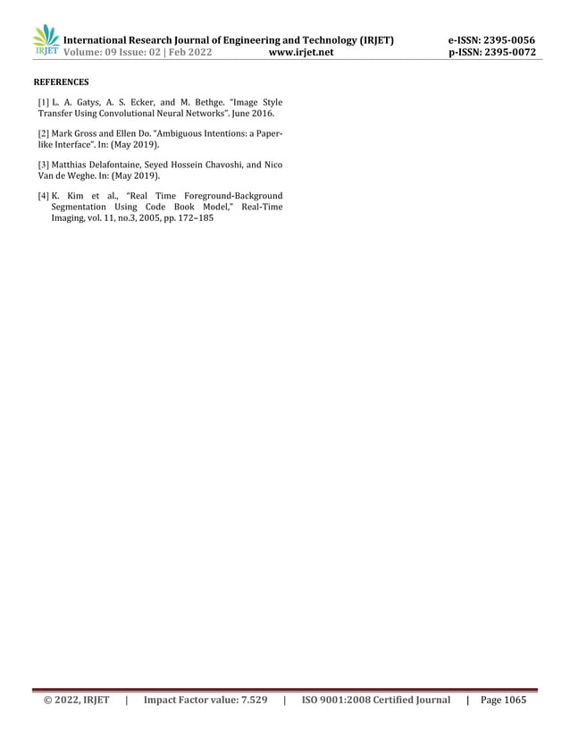 Air Canvas: Draw in Air | PDF | Computer Animation | Computer Software ...