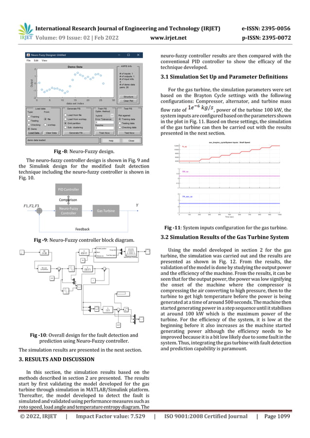 Fault Analysis and Prediction in Gas Turbine using Neuro-Fuzzy System | PDF