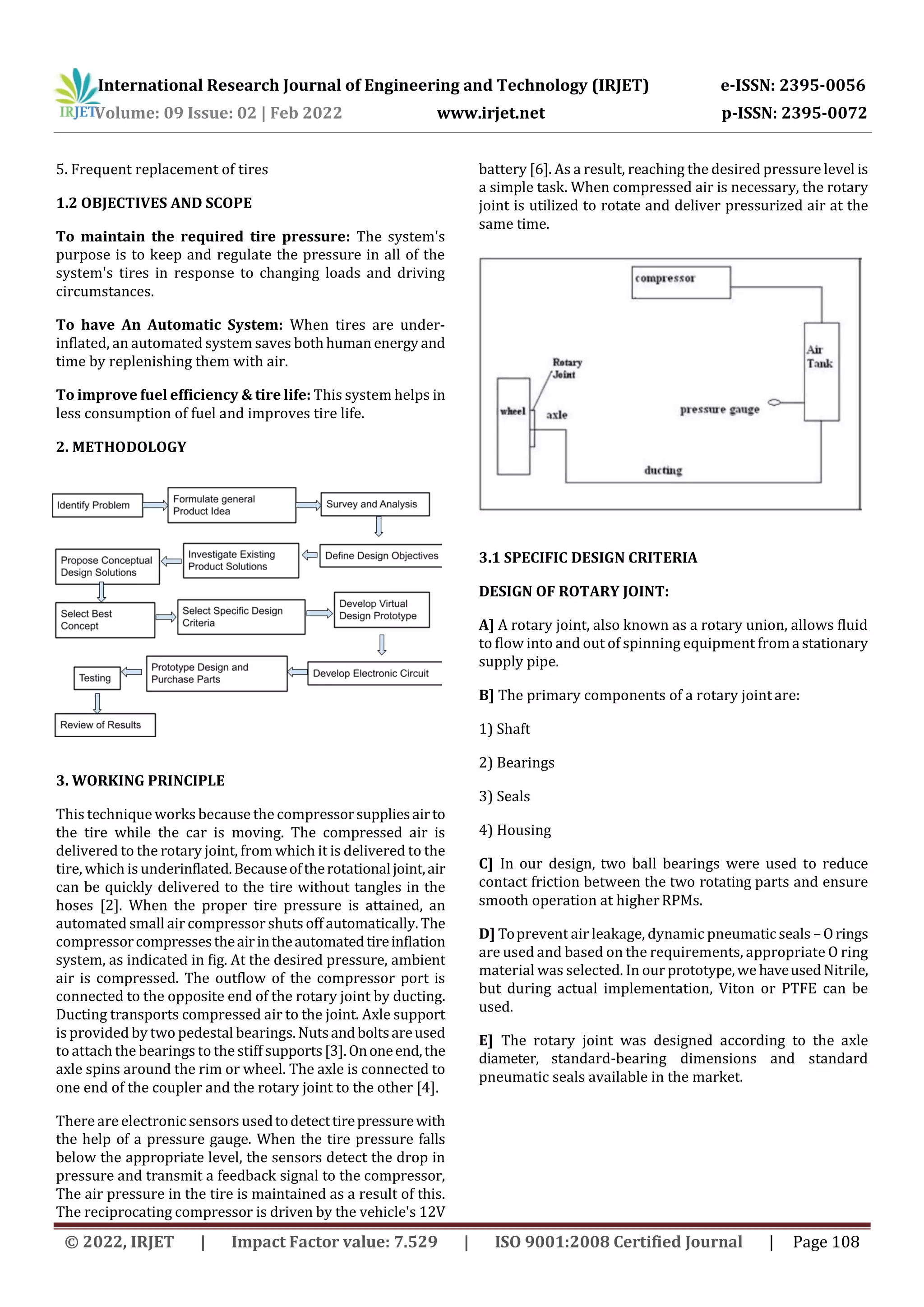 Automatic Tire Inflation System | PDF