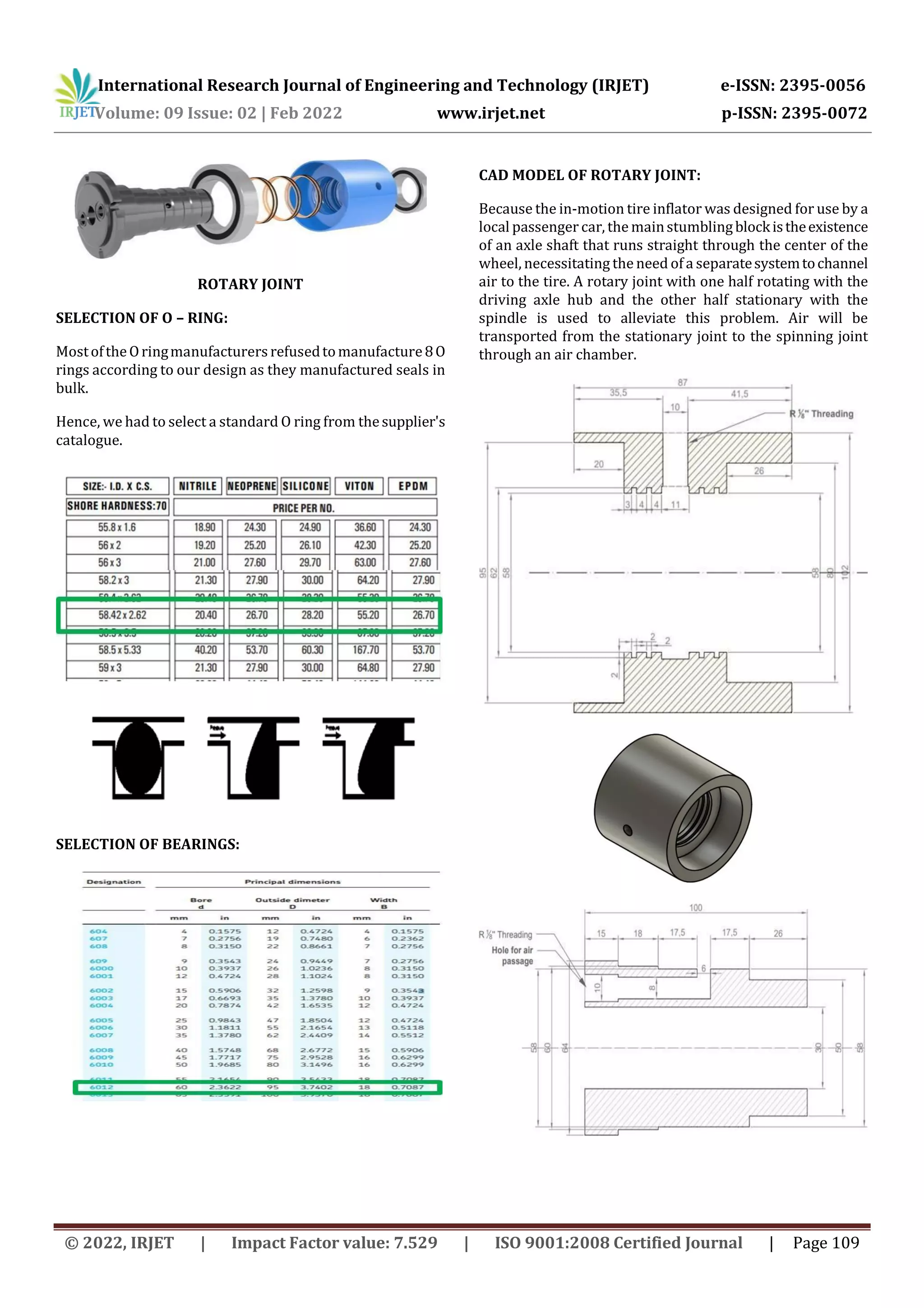 Automatic Tire Inflation System | PDF