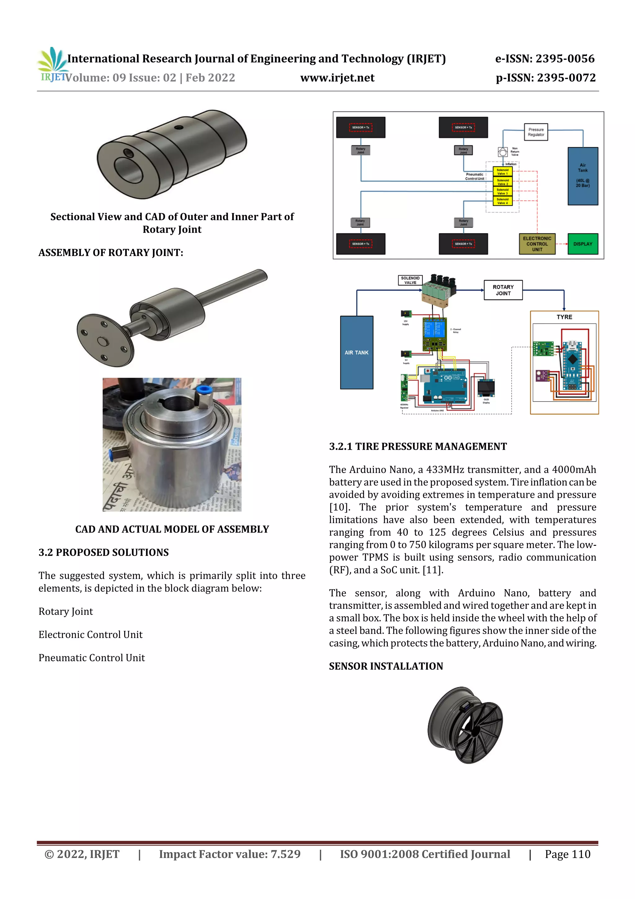 Automatic Tire Inflation System | PDF