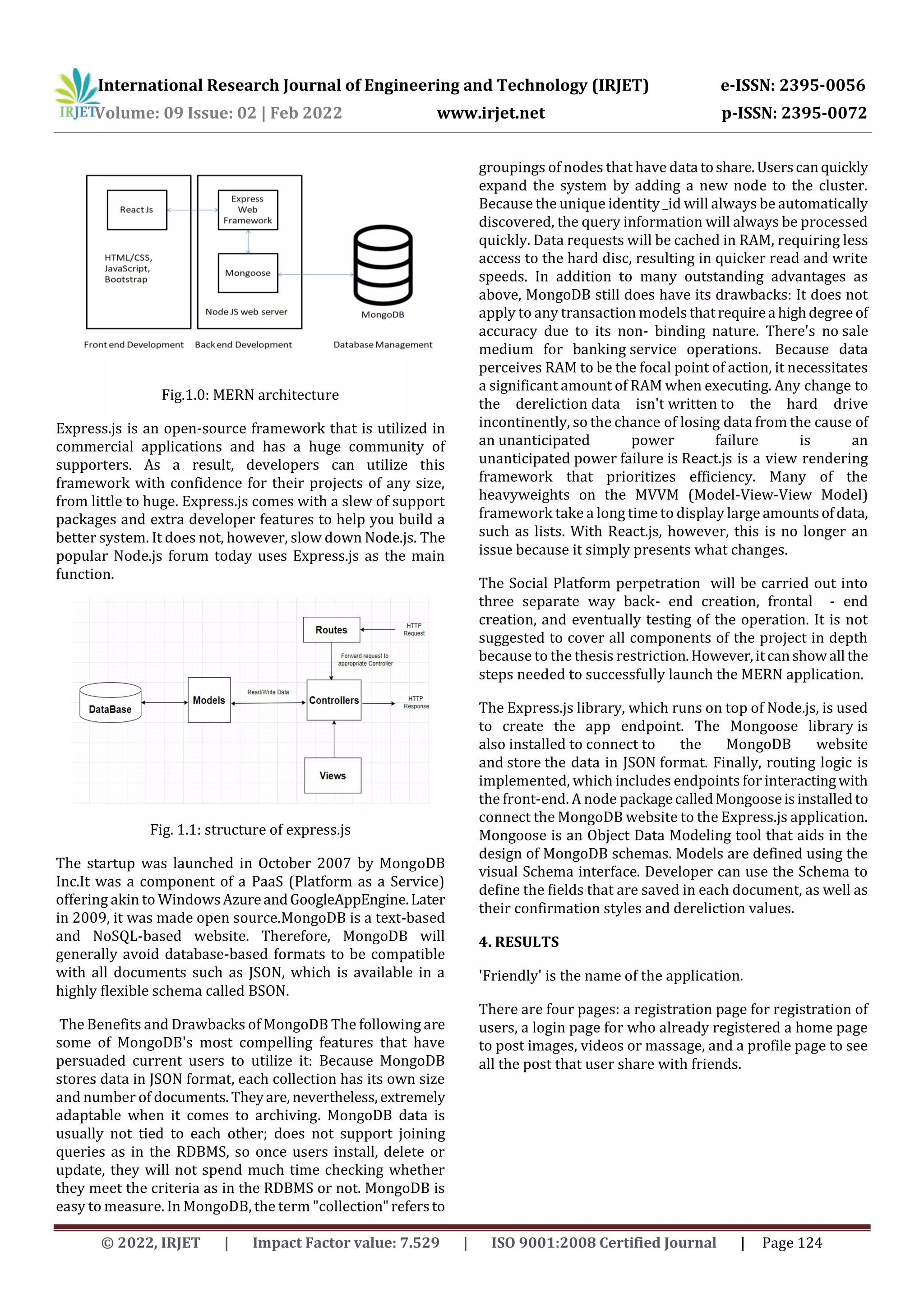 Social Media Web Application using MERN | PDF Social Media Web Application using MERN | PDF