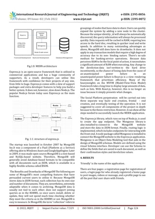 Social Media Web Application using MERN | PDF