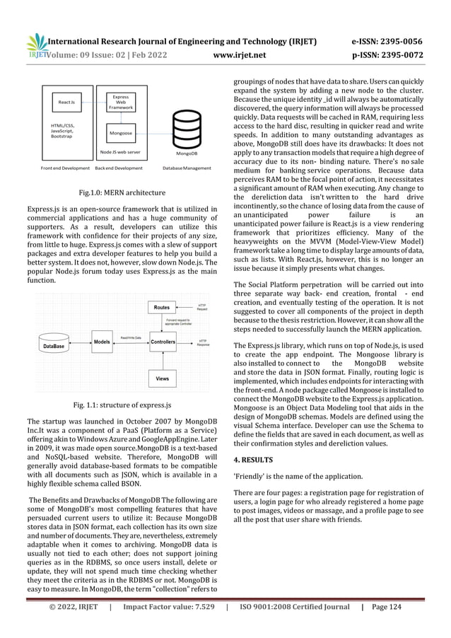 Social Media Web Application using MERN | PDF