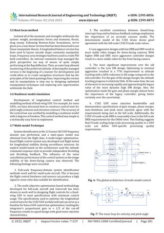 A Review on Longitudinal Control Law Design for a Small Fixed-Wing UAV | PDF