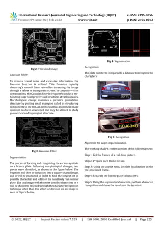 LICENSE PLATE RECOGNITION | PDF