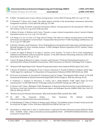 Intelligent Intersection Management: A Survey | PDF | Auto Safety | Automotive