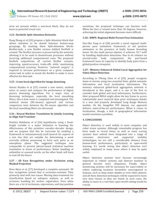 REVIEW ON OBJECT DETECTION WITH CNN | PDF | Artificial Intelligence | Technology & Computing