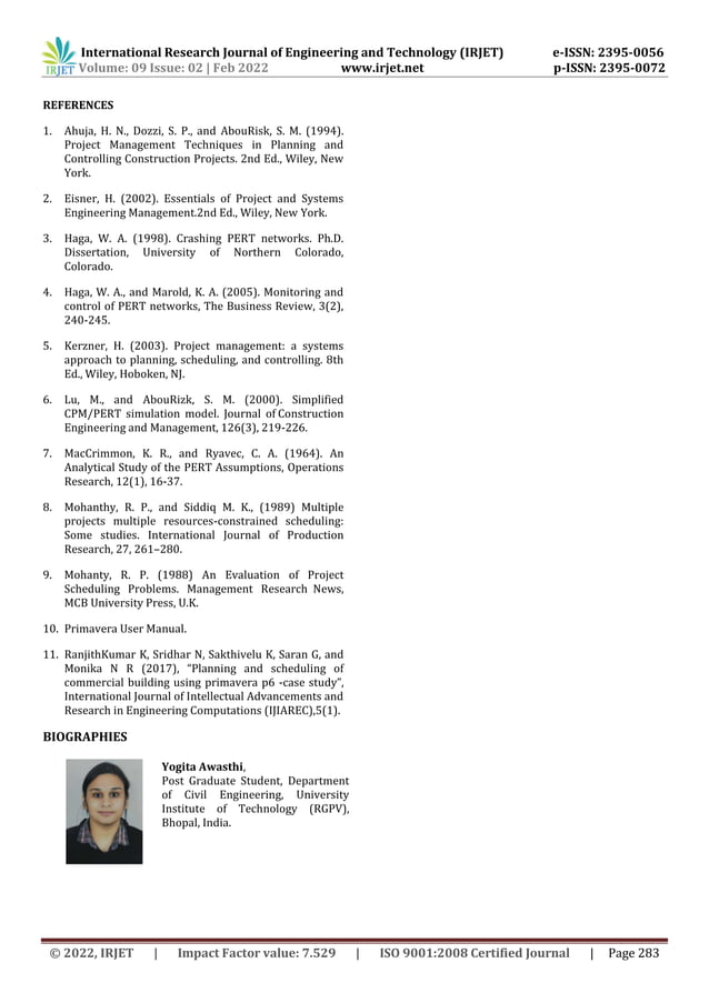 Project Scheduling of a High-rise Building using Primavera P6 | PDF