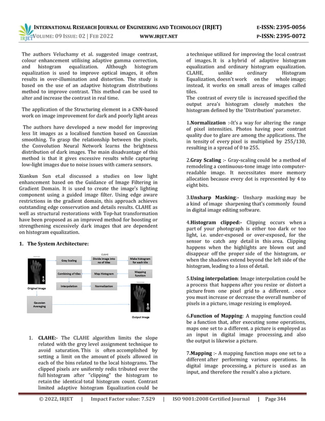 X-Ray Image Enhancement using CLAHE Method | PDF