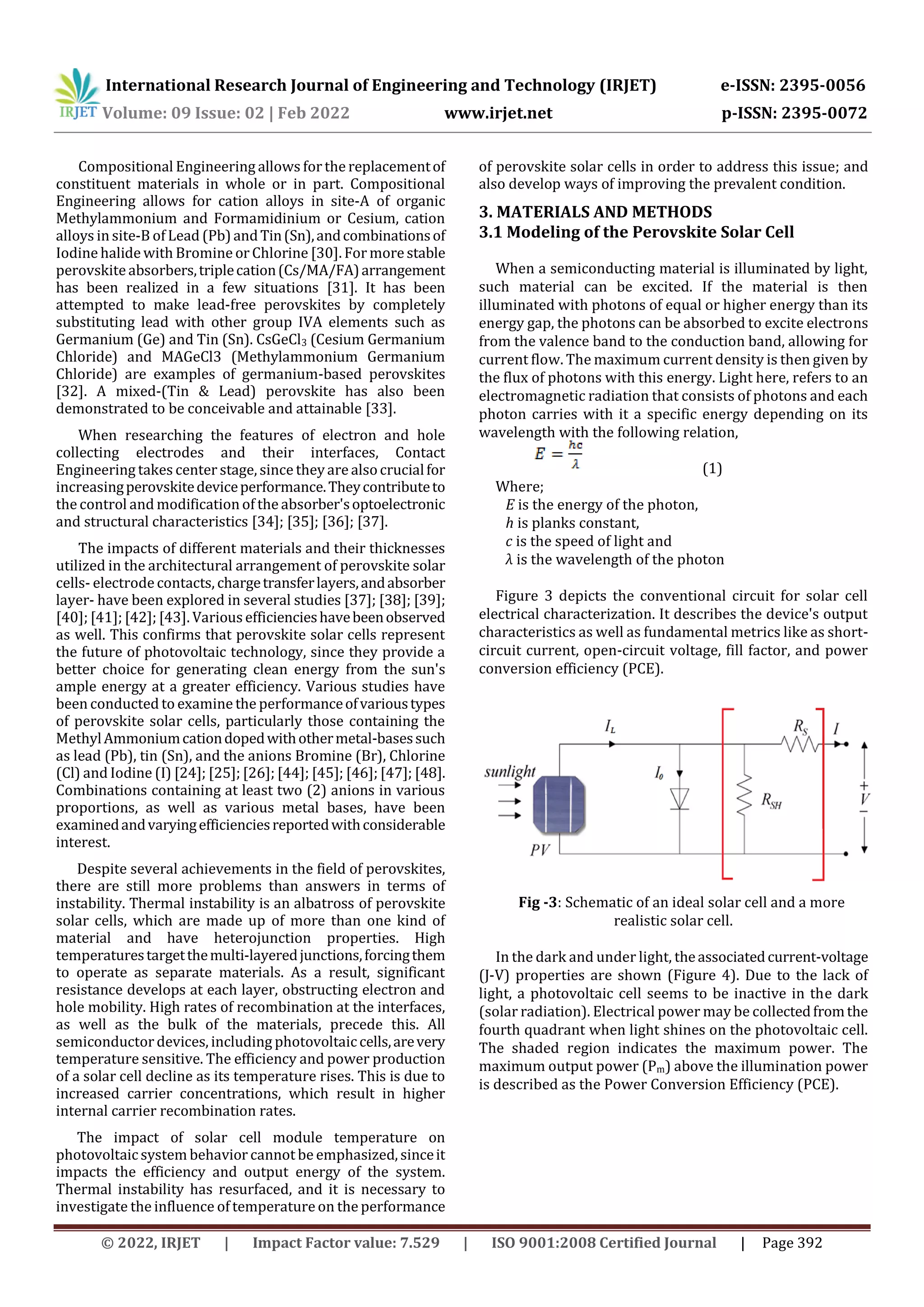 Thermal Stability Investigation and Improvement: A Gateway to High ...