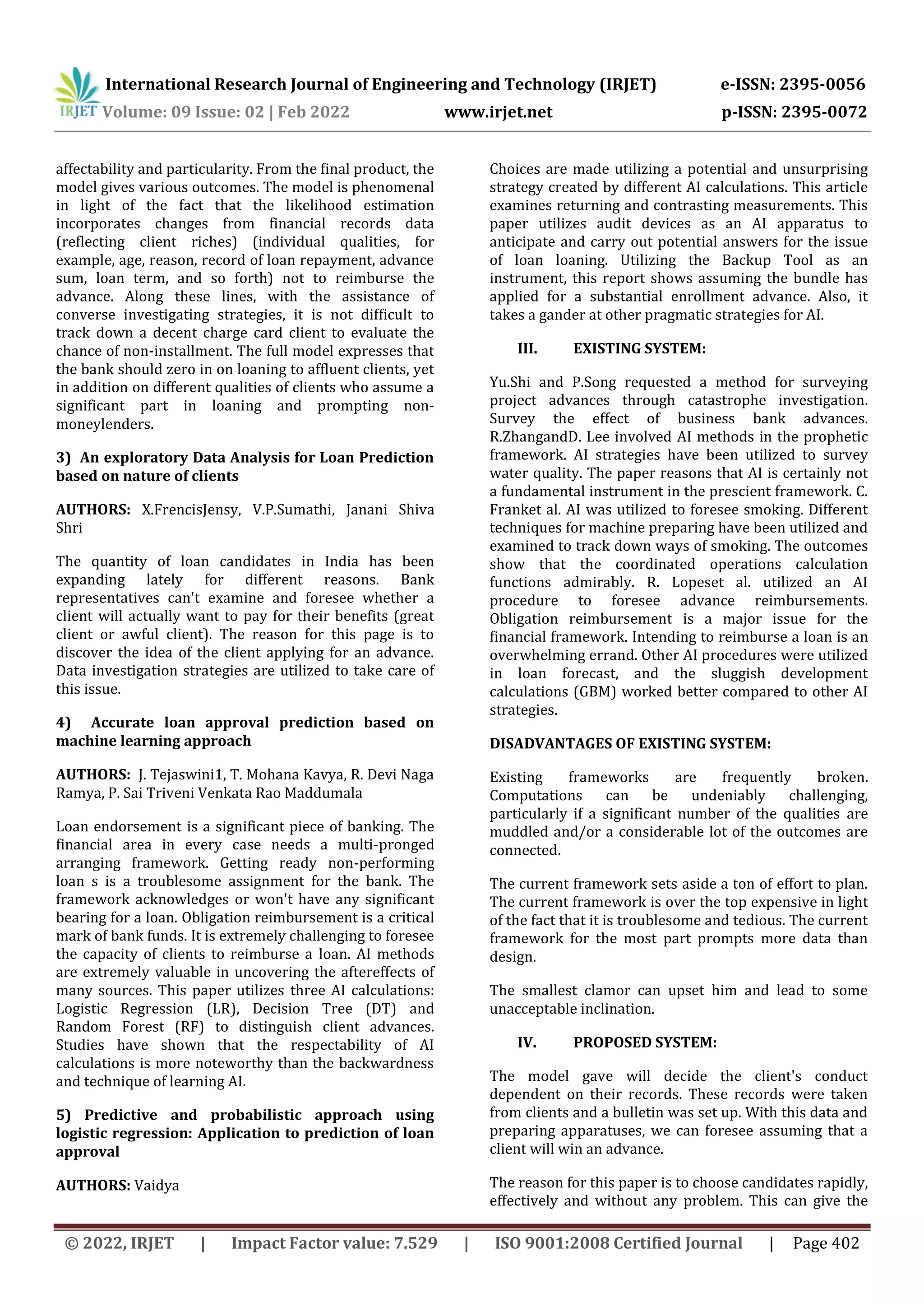 BANK LOAN PREDICTION USING MACHINE LEARNING | PDF