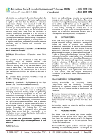 BANK LOAN PREDICTION USING MACHINE LEARNING | PDF