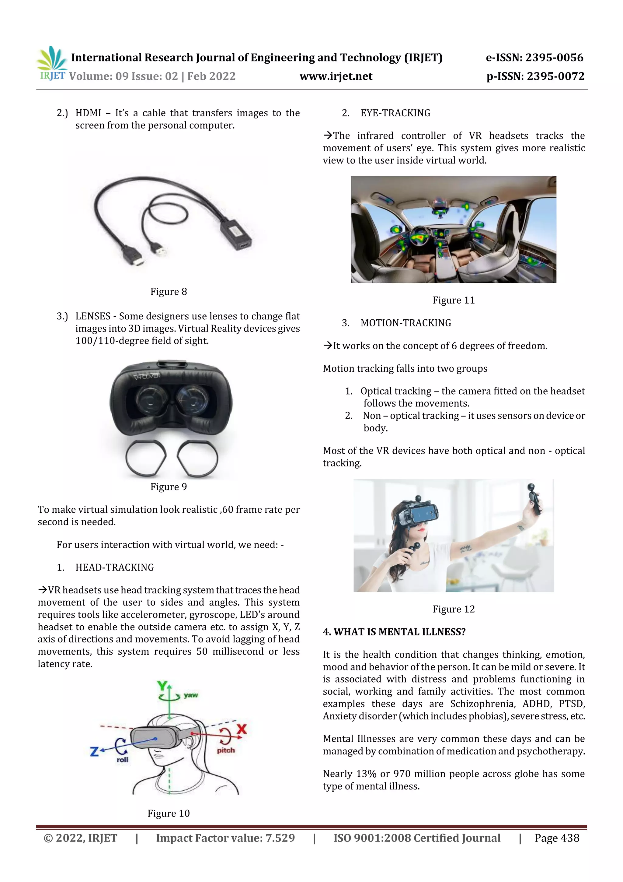 Virtual Reality in Treating Mental Illnesses | PDF