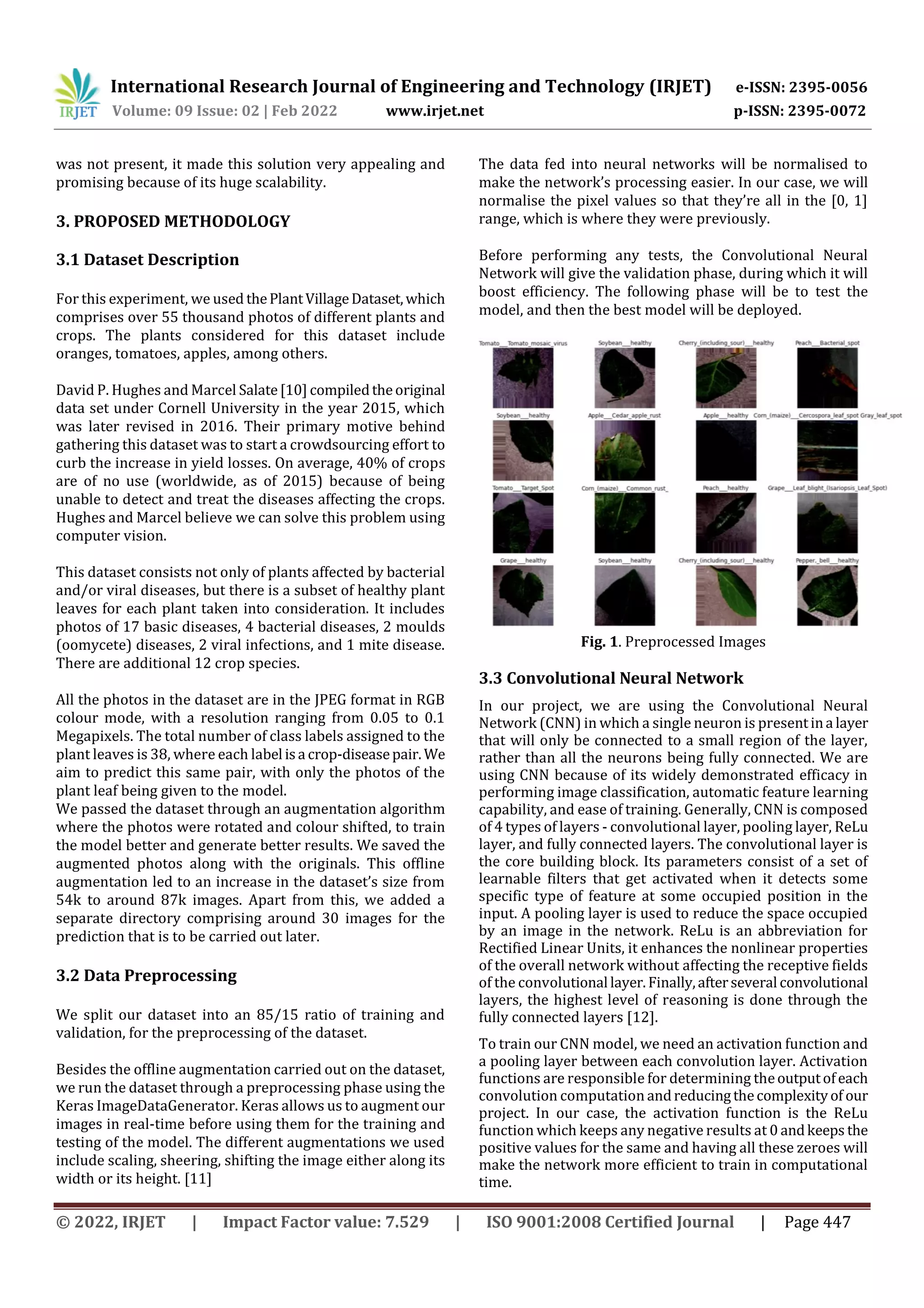 Plant disease detection system using image processing | PDF
