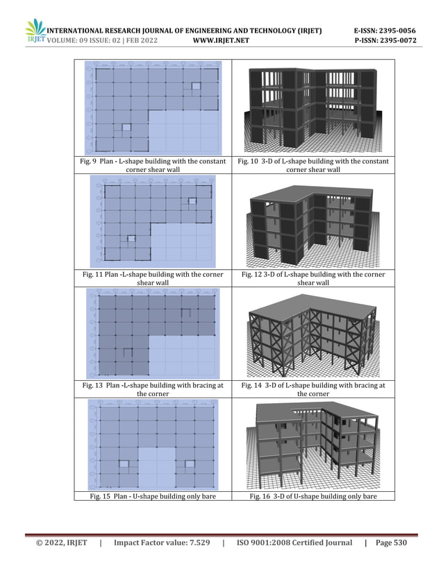 Seismic Performance of L-Shape, U-Shape RC Buildings having Shear Wall ...