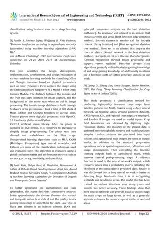 Literature Review on Classification of Cotton Species | PDF