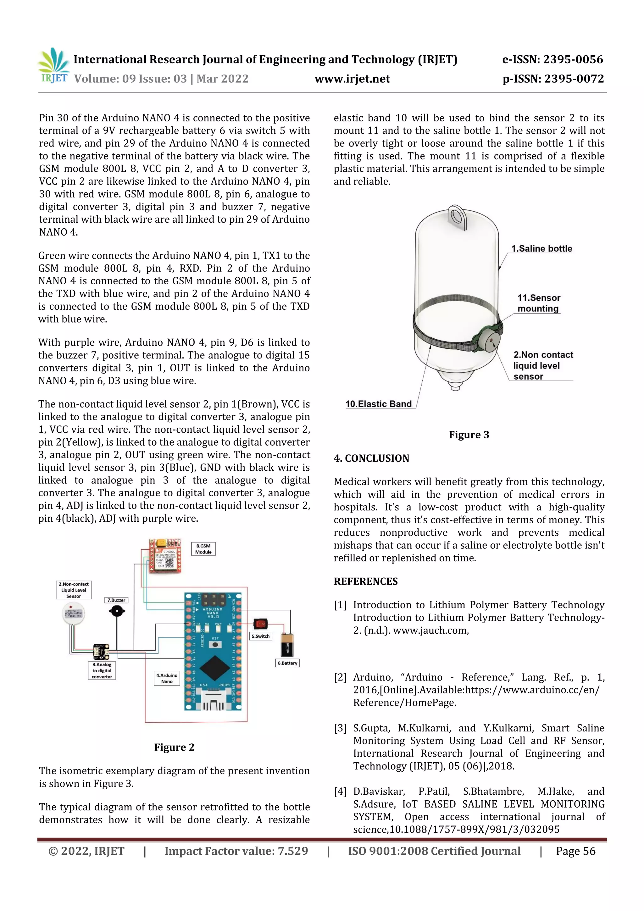 Bio-Medical Smart Saline Bottle | PDF