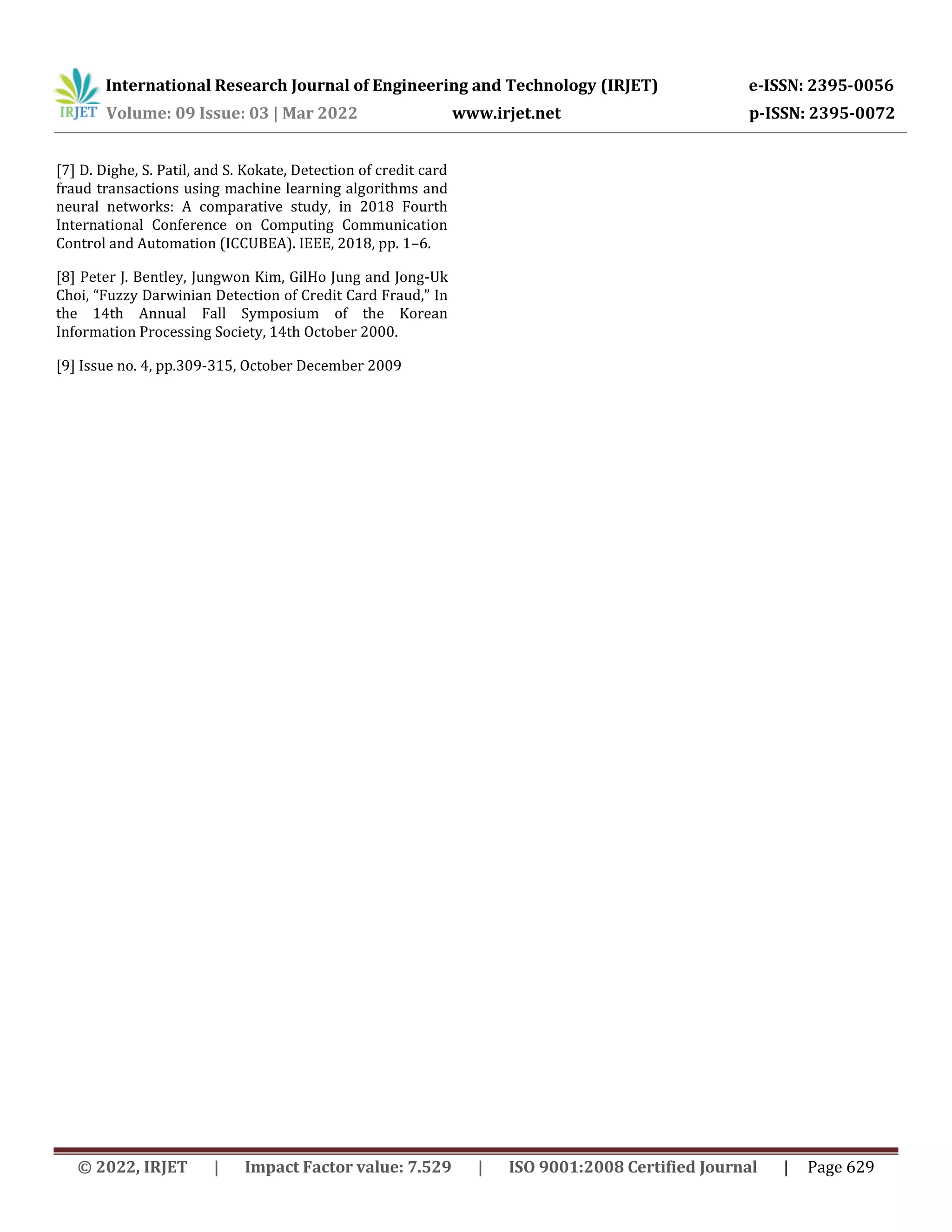 Online Transaction Fraud Detection System Based On Machine Learning Pdf