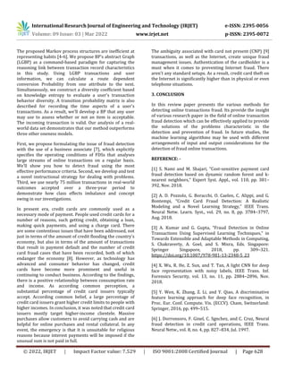 Online Transaction Fraud Detection System Based on Machine Learning | PDF