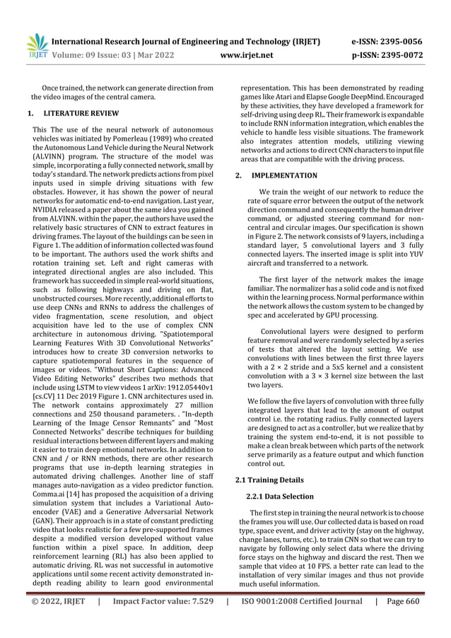 Car Steering Angle Prediction Using Deep Learning | PDF