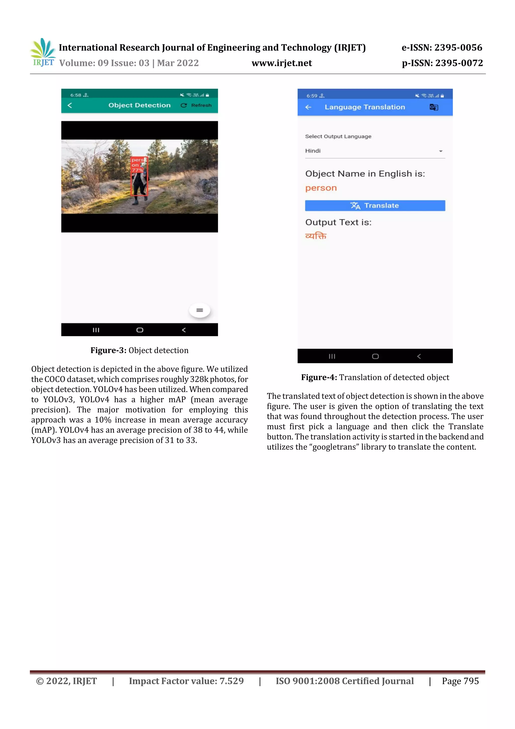 Text Recognition Object Detection And Language Translation App Pdf