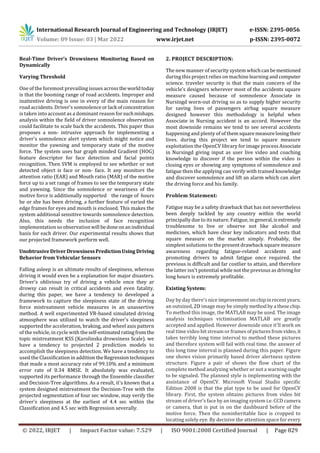 DROWSINESS DETECTION USING COMPUTER VISION | PDF