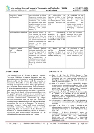 A Survey on Automatic Text Summarization | PDF