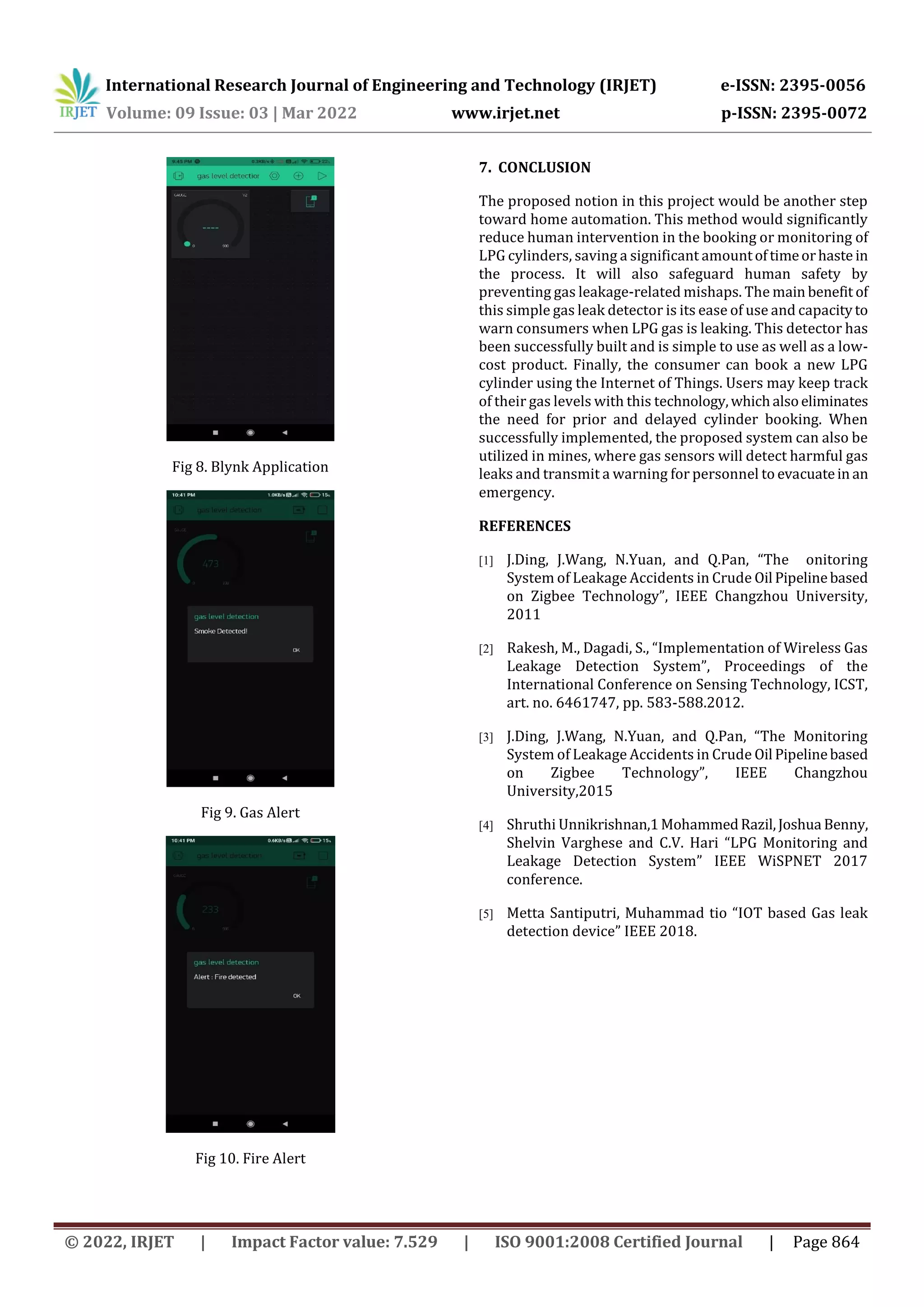 Gas Level Detection and Automatic Booking Using IoT | PDF