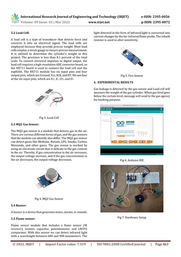 Gas Level Detection and Automatic Booking Using IoT | PDF | Indoor ...