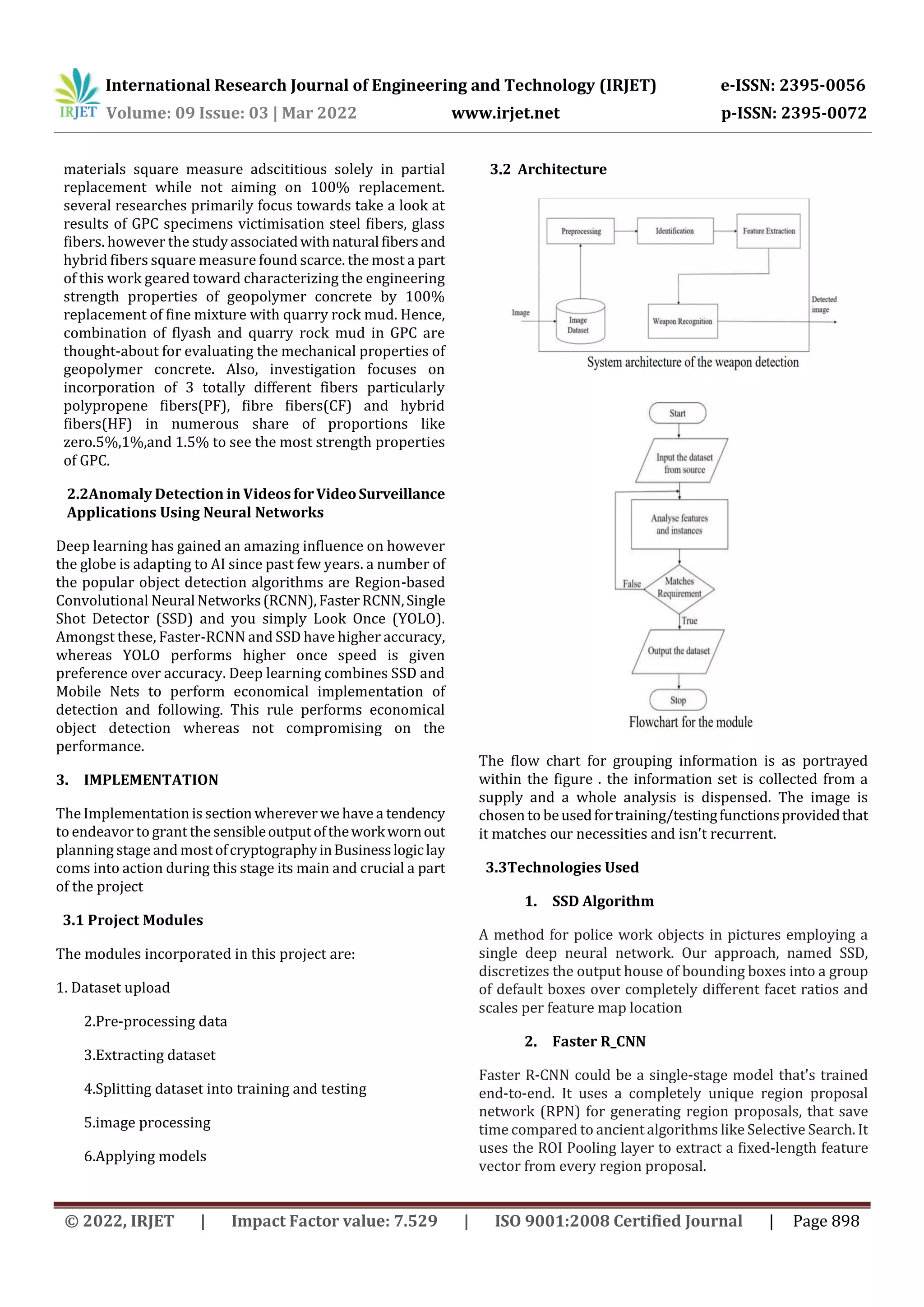 Weapon Detection using Artificial Intelligence and Deep Learning for ...