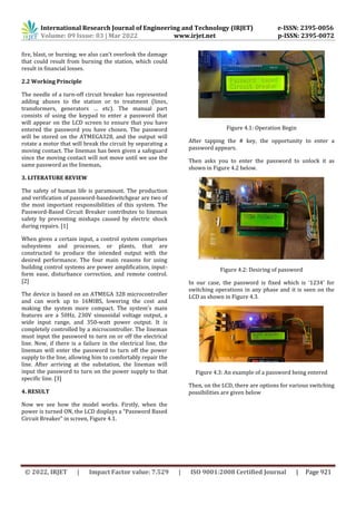 Password Protected Circuit Breaker Using IoT | PDF