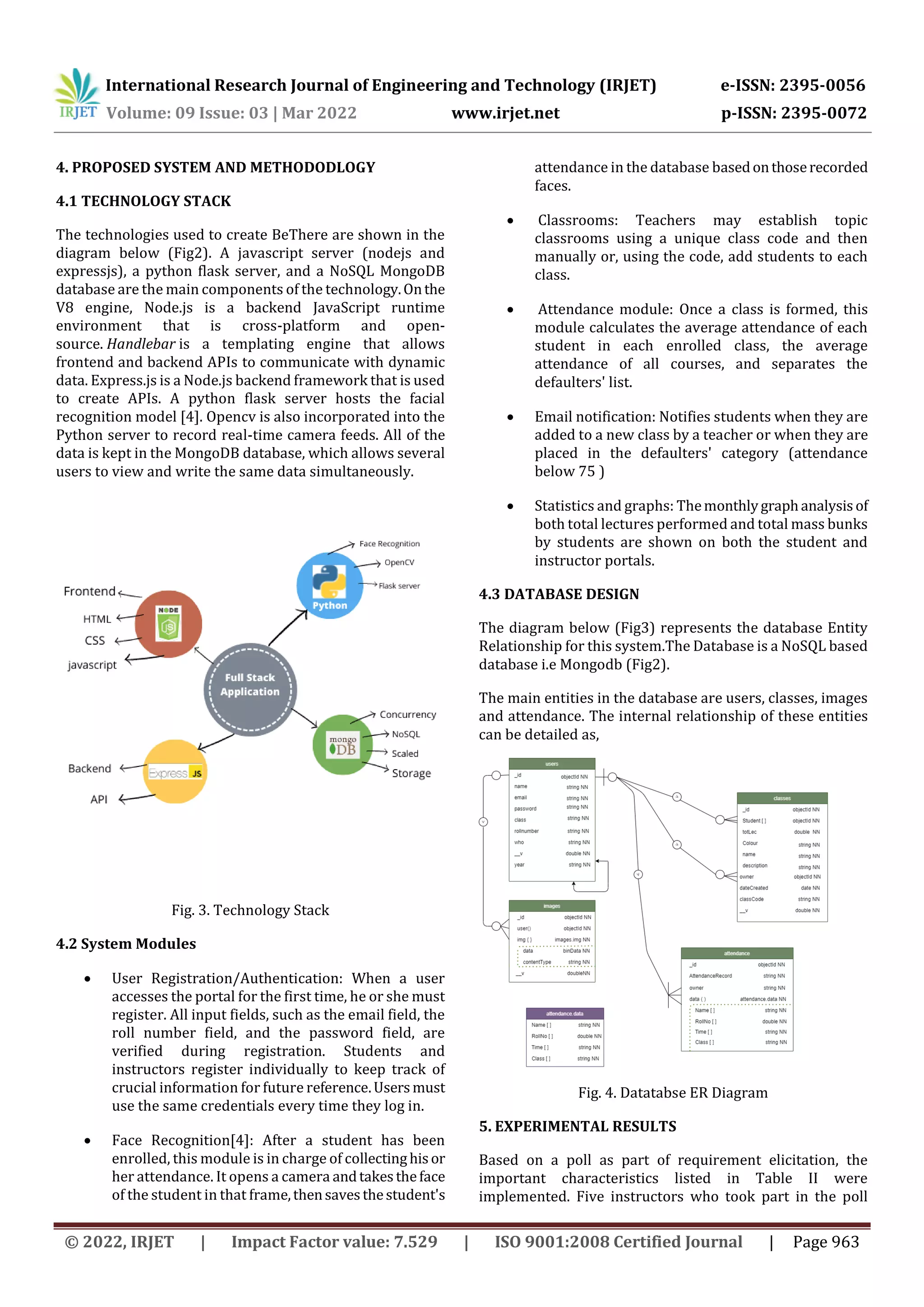 A Web-based Attendance System Using Face Recognition | PDF