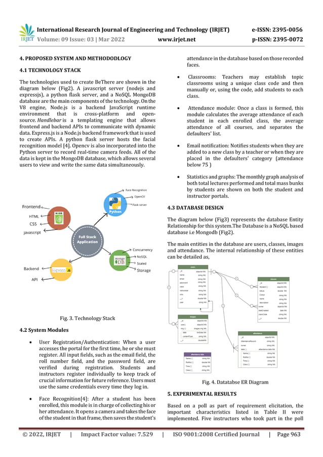 A Web-based Attendance System Using Face Recognition | PDF