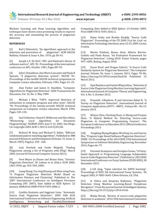 A Literature Review on Plagiarism Detection in Computer Programming Assignments | PDF