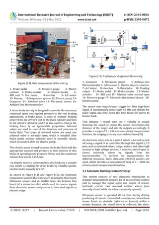 Vehicle Braking Distance Characterization using Different Brake Types | PDF