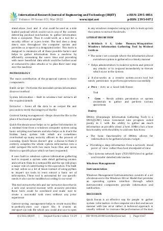 Quick Reconnaissance Gathering Tool | PDF