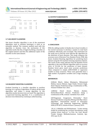 Heart Disease Prediction Using Random Forest Algorithm | PDF