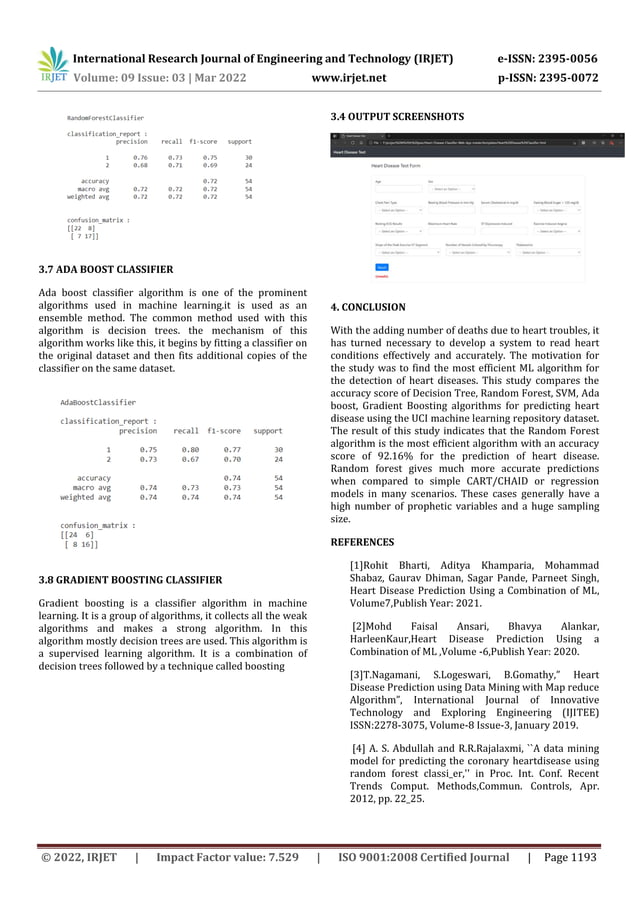 Heart Disease Prediction Using Random Forest Algorithm Pdf