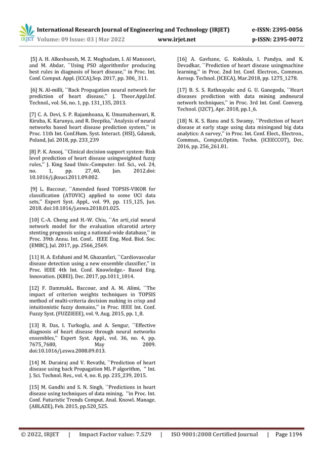 Heart Disease Prediction Using Random Forest Algorithm | PDF