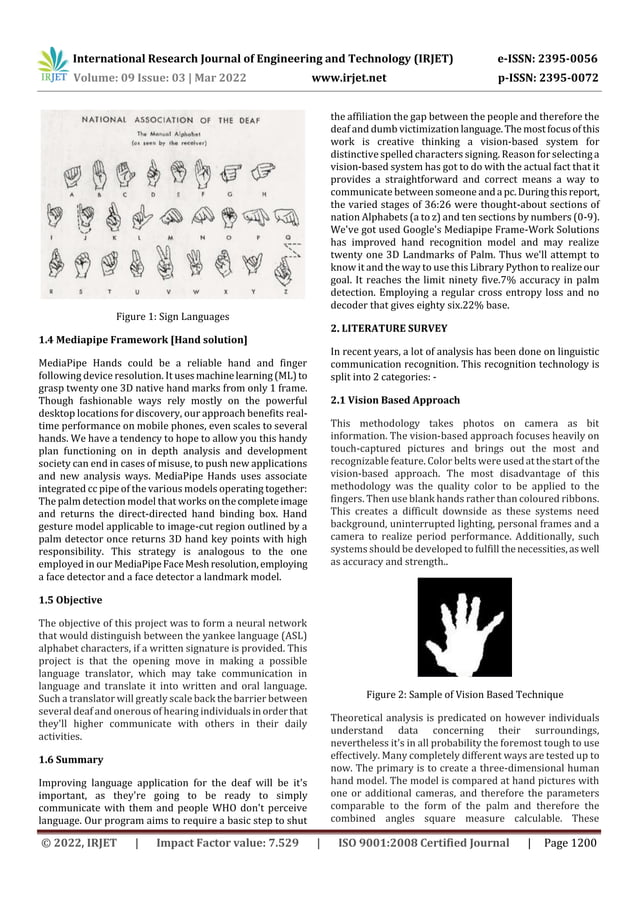 Hand Gesture Identification | PDF
