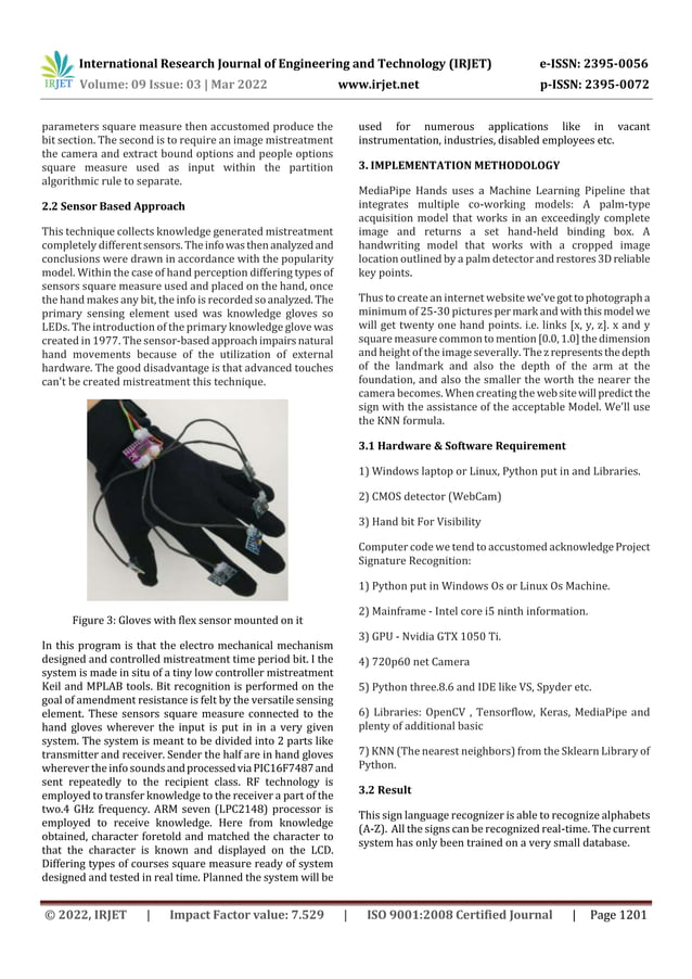 Hand Gesture Identification | PDF